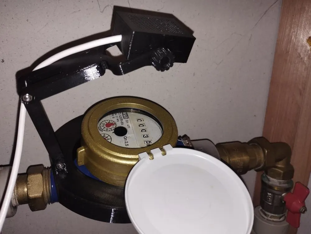Camera mount for water meter AI-on-the-edge-device Remixed by Zdendys ...