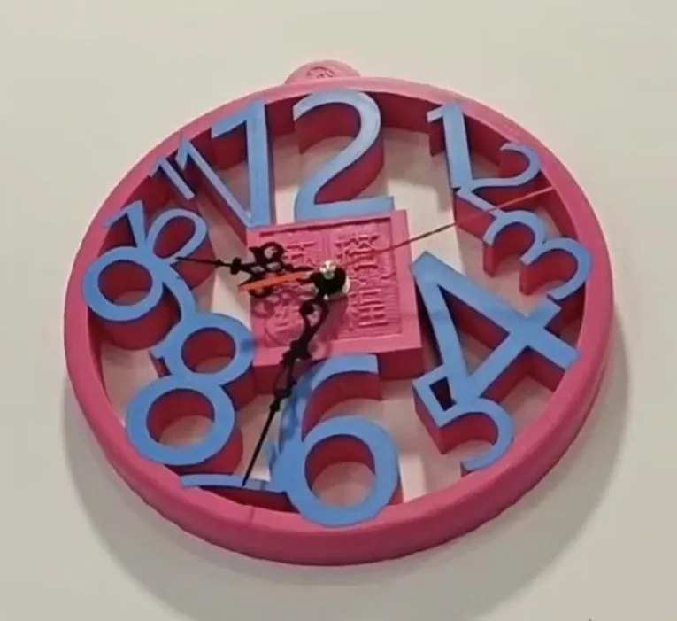 Creative Clock with Movement Wall Clock by user_2118453138 MakerWorld ...