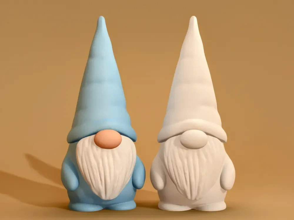 Christmas Gnome by 玩具全球 MakerWorld: Download Free 3D Models