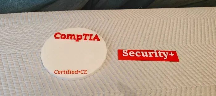 CompTIA Security+ Certification Badge by paoloronco - MakerWorld