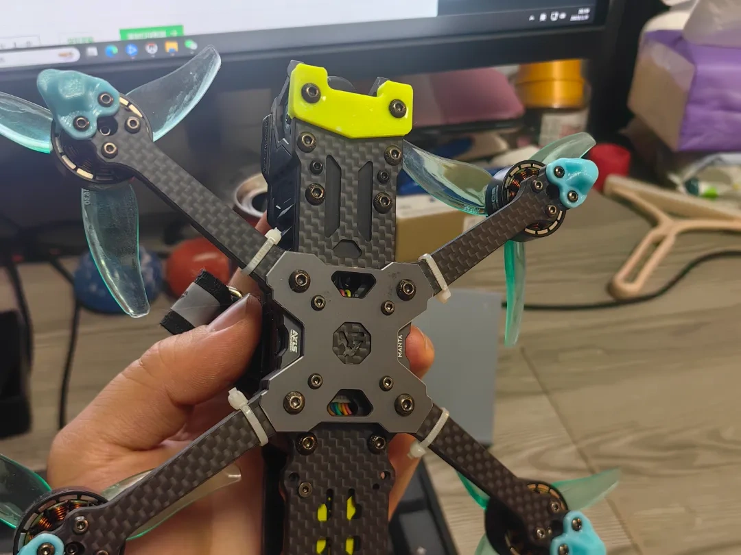 Manta 3.6-inch FPV drone 3D-printed parts Remixed by user_1853196460 ...