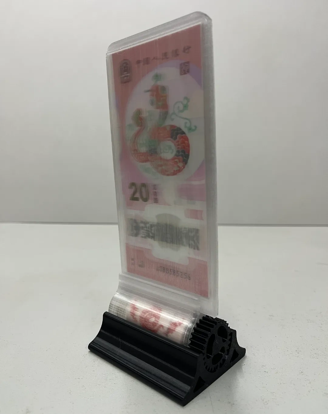 Commemorative Banknote and Coin Display Stand by 西瓜西瓜 - MakerWorld