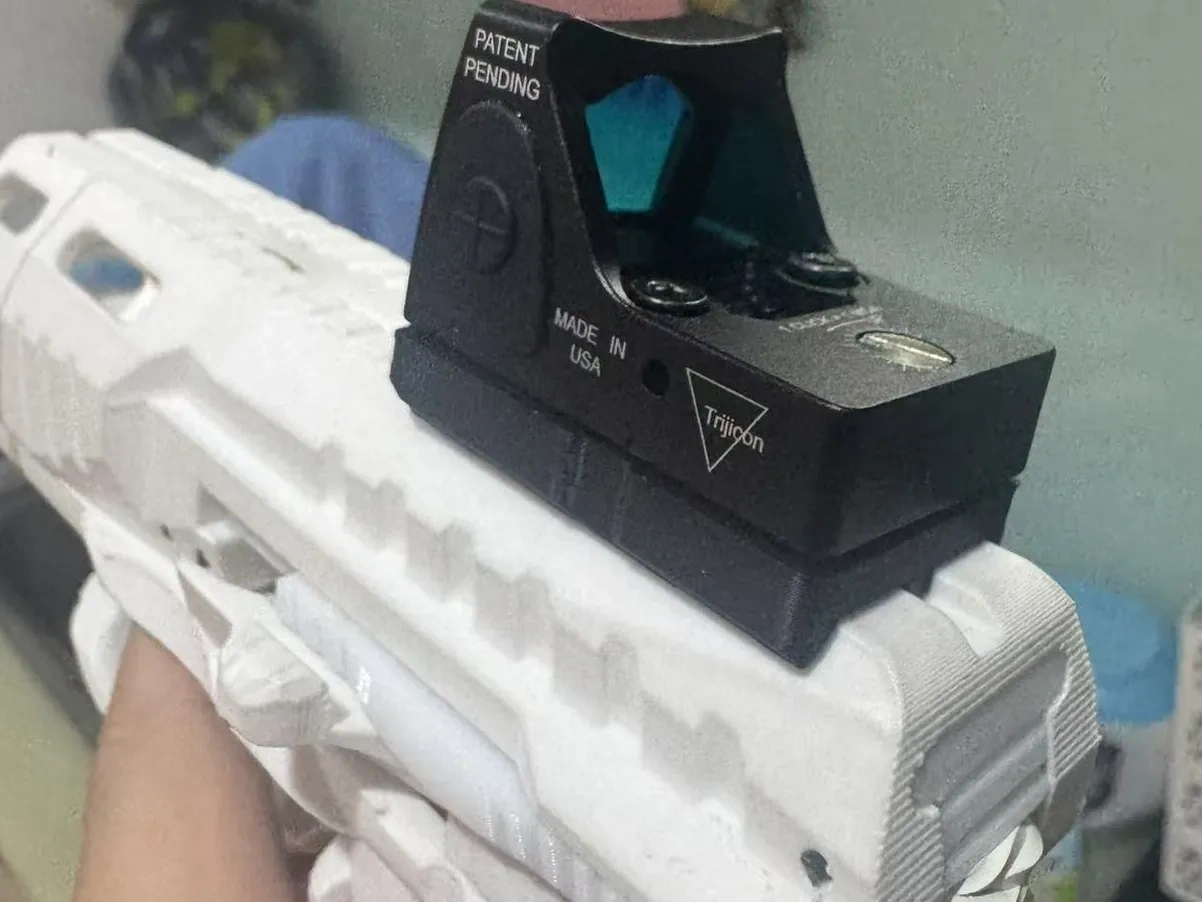 block 26 RMR adapter hot melt screw version Remixed by jupeter - MakerWorld