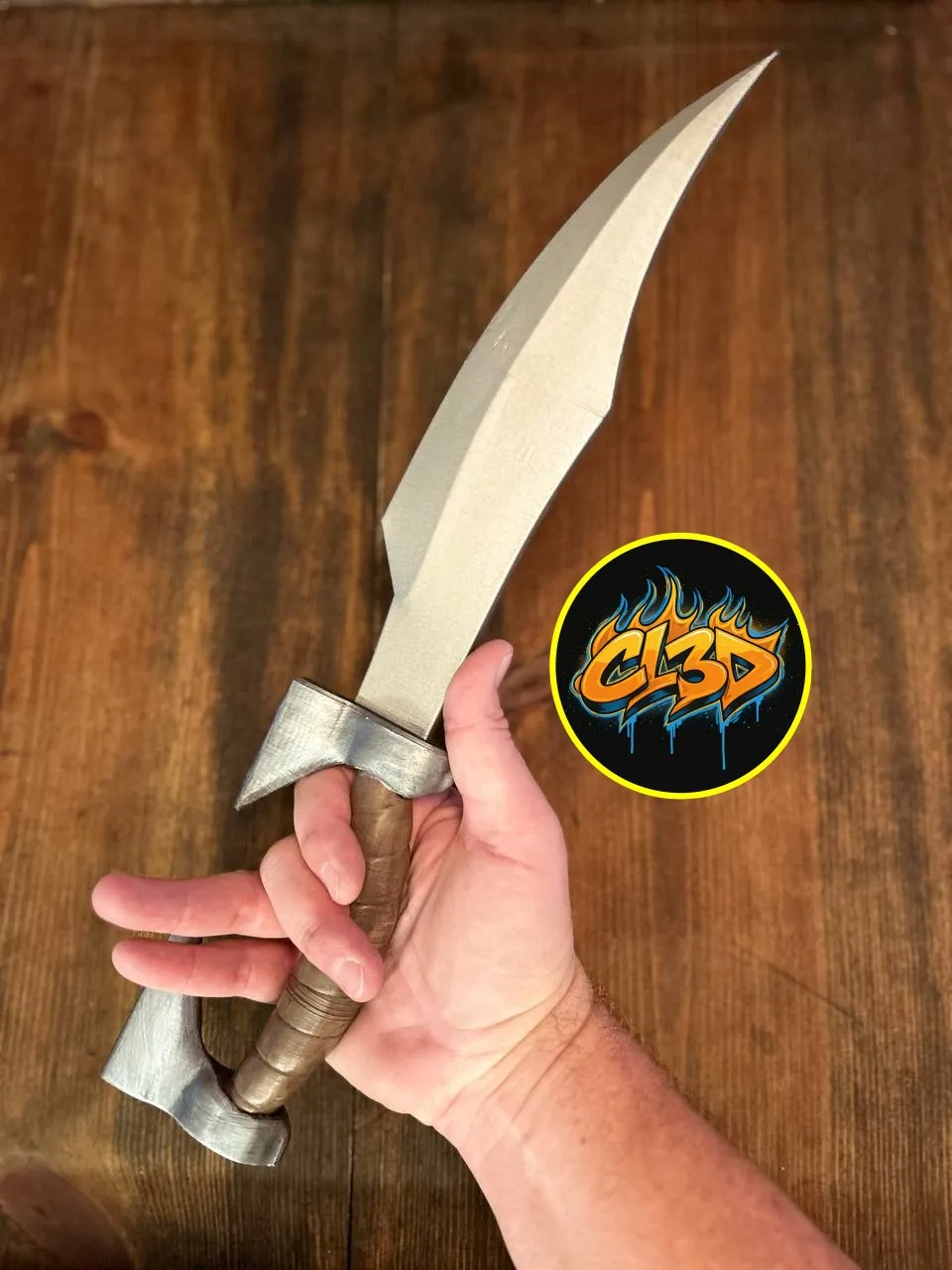 Spartan Dagger Cosplay / Prop by CL3D PRINTING - MakerWorld