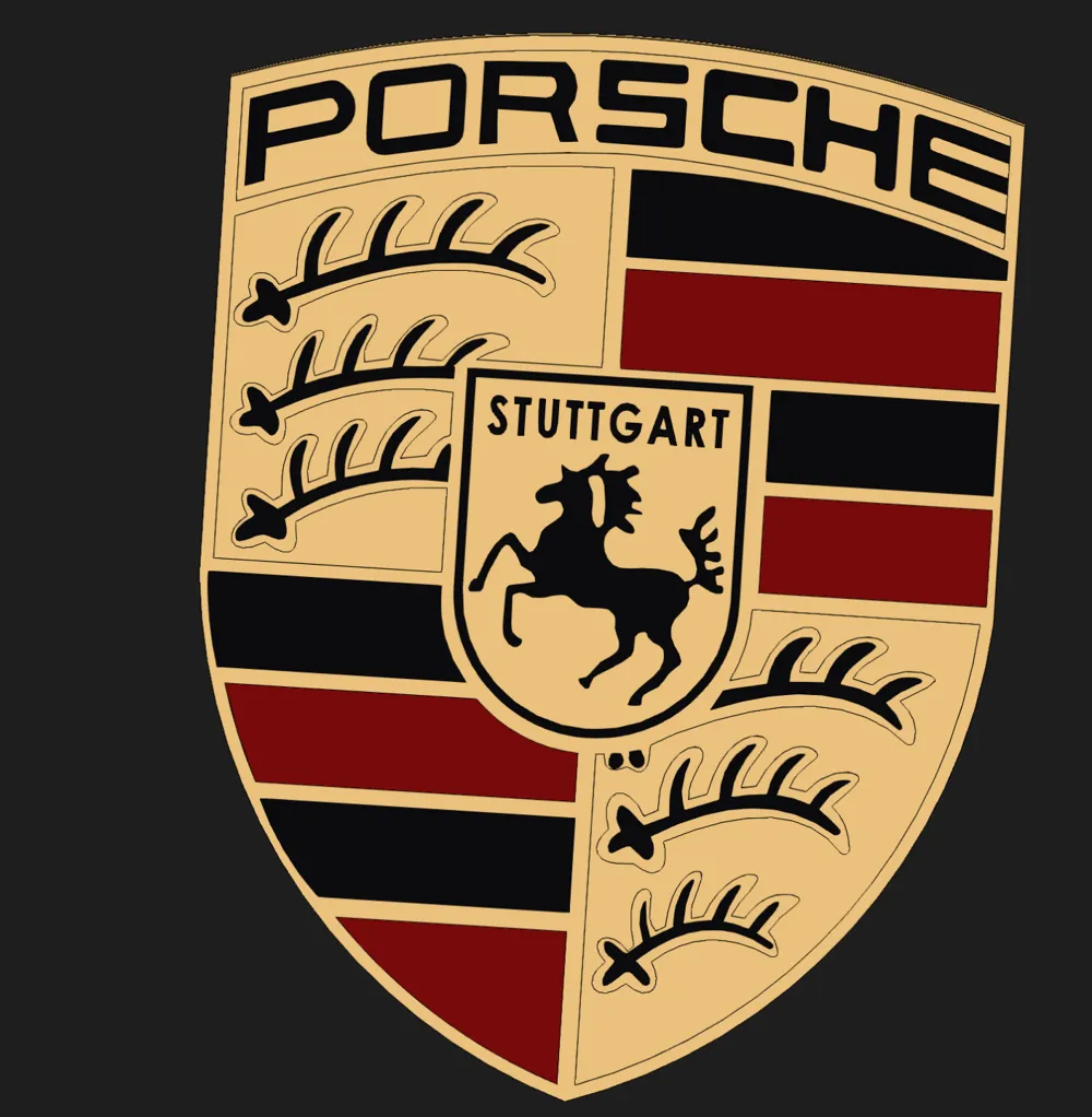Porsche Logo 3d print by LucTobie - MakerWorld