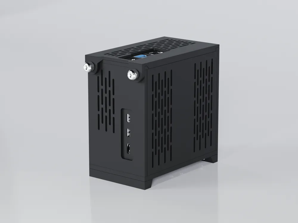 Raspberry Pi 5 PC Case Acrylic Pannels NVME - Free 3D Print Model ...