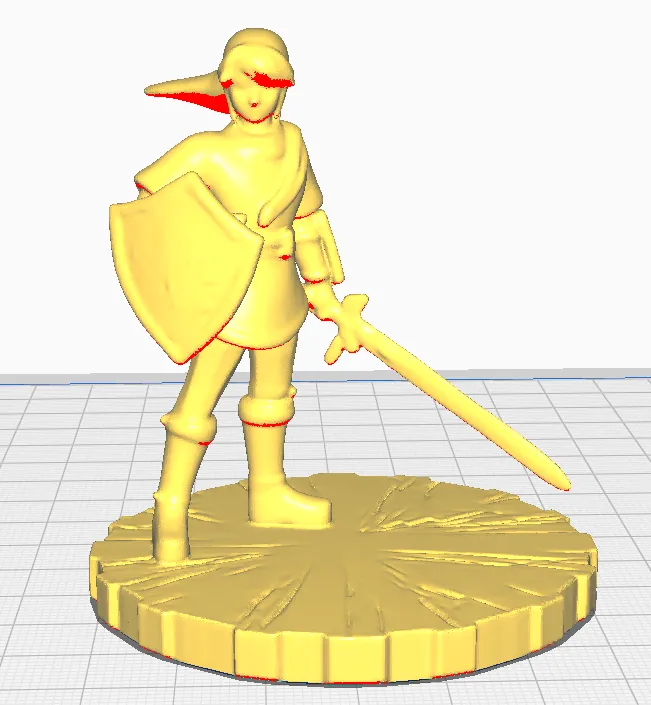 Link Figure (From Zelda) - Free 3D Print Model - MakerWorld