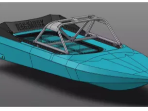 rc jet boat by ANAKI2011 - MakerWorld