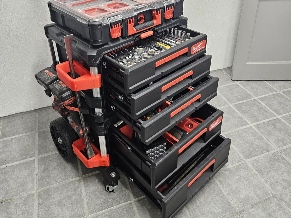 MILWAUKEE Packout 2 Drawer Tool Box Roller Mod by Jerry_K MakerWorld ...