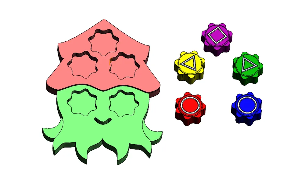 SQUID GAME - GONGGI - Free 3D Print Model - MakerWorld