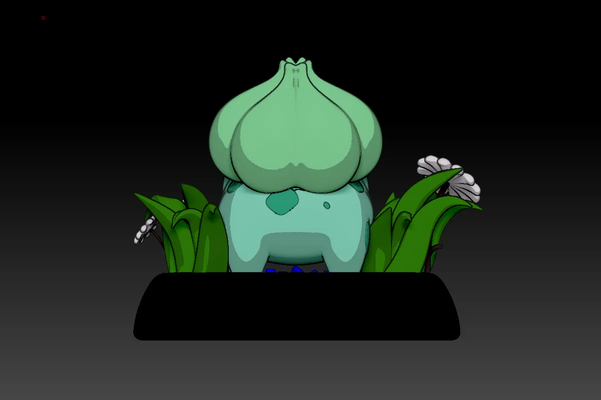 Bulbasaur Pokédex Entry 1 Bulbasaur (Assembled Version) - Free 3D Print ...