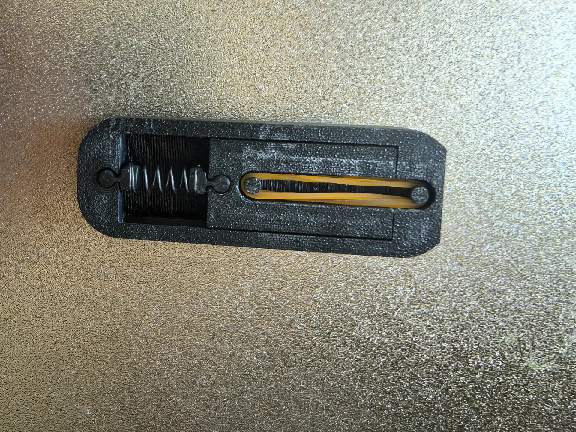 Carbon rod cleaning tool with steel spring modification Remixed by 酒乃鱼 ...