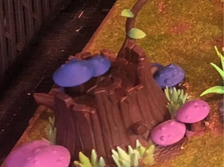 Tree Stump Mushrooms by pokemon player - MakerWorld