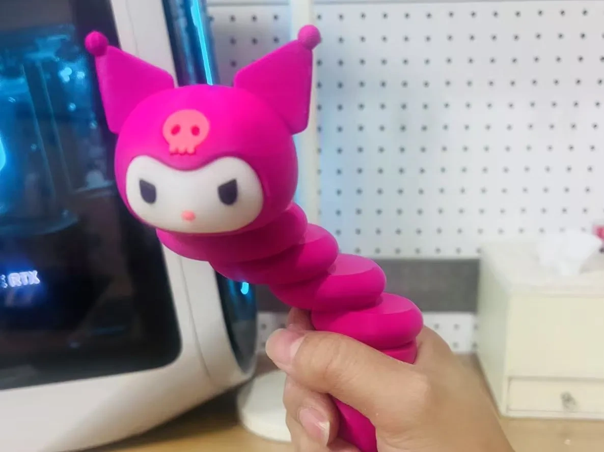 Kuromi Twisting Snake Toy (Separate Parts, No AMS Required) by 火宅 ...