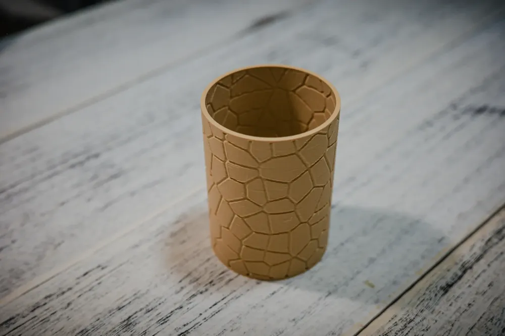 Brick Wall Texture Pen Holder by AtamiSquare - MakerWorld