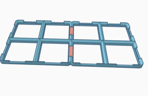 Connectable Gridfinity Baseplate by Ender User MakerWorld: Download Free 3D Models
