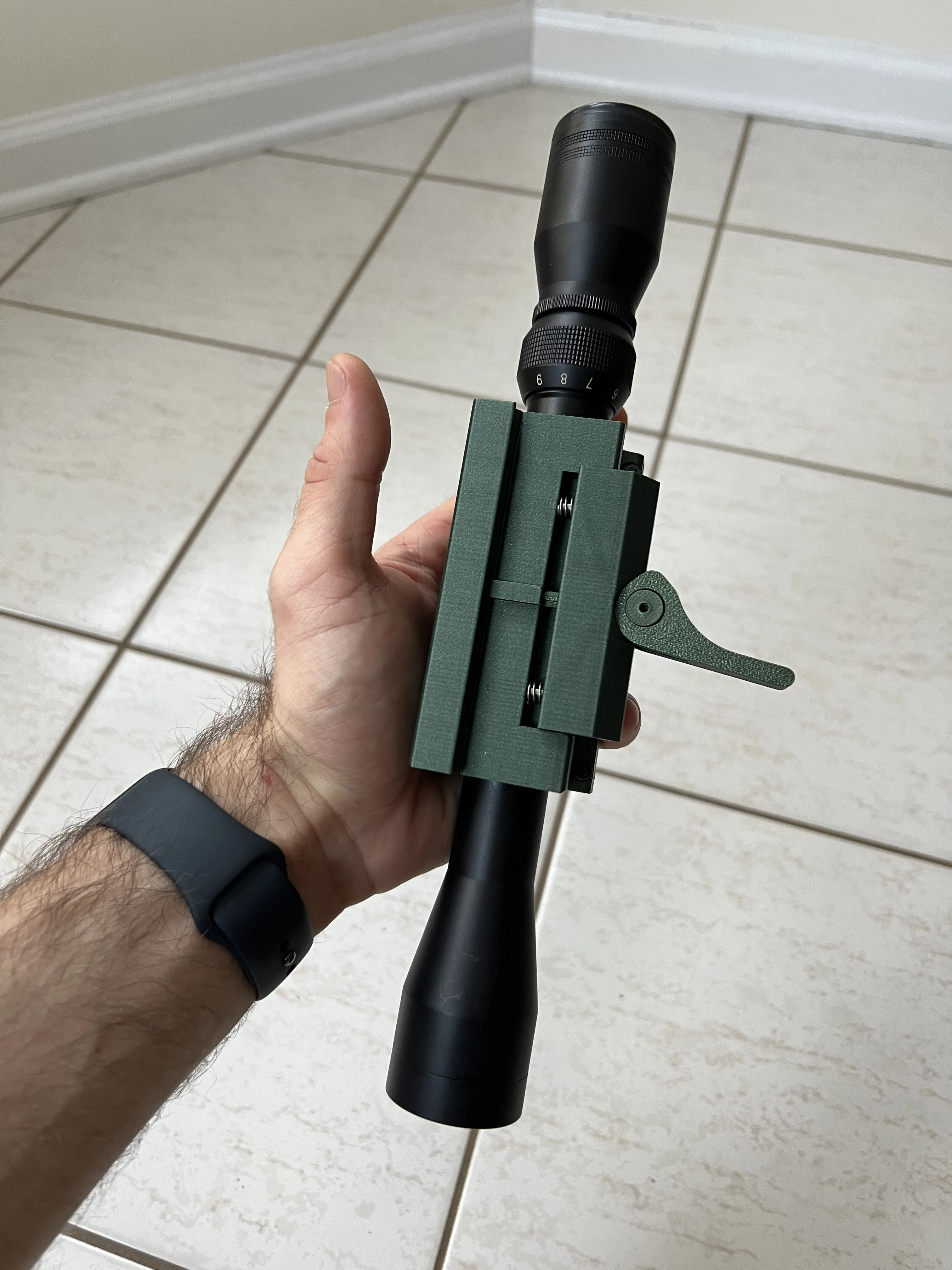 Quick Detach Scope Mount - Free 3D Print Model - MakerWorld