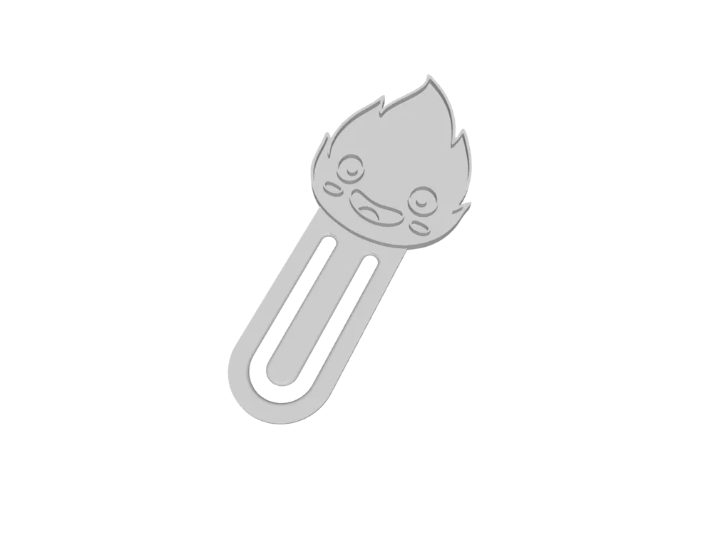 Calcifer bookmark by LastNight - MakerWorld