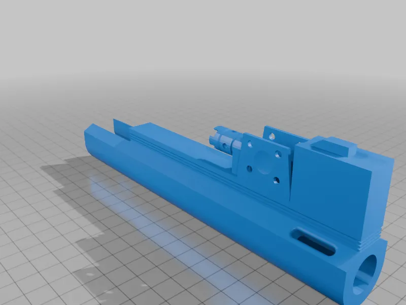 Trigun Revolver with mechanical parts - Free 3D Print Model - MakerWorld