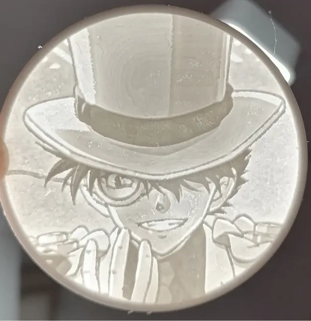 Detective Conan Kaito Kid Lithophane by 神奇大牛马 MakerWorld: Download Free ...
