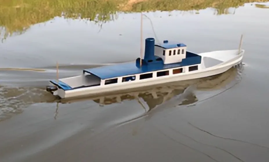 High-precision RC remote control boat Romantic Ferry by 小翎儿国际号 ...