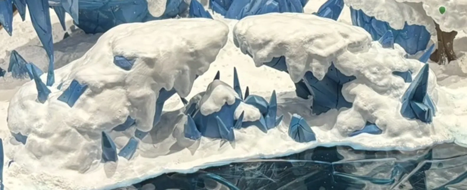 Snowy mountain cliff by pokemon player - MakerWorld