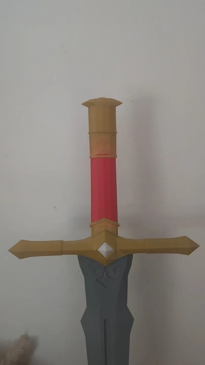 90cm long sword, multicolor assembly, you can color match yourself by ...