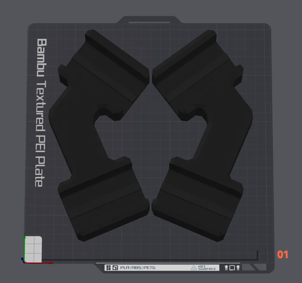 SimLab - Monitor Angle Mounts - Free 3D Print Model - MakerWorld