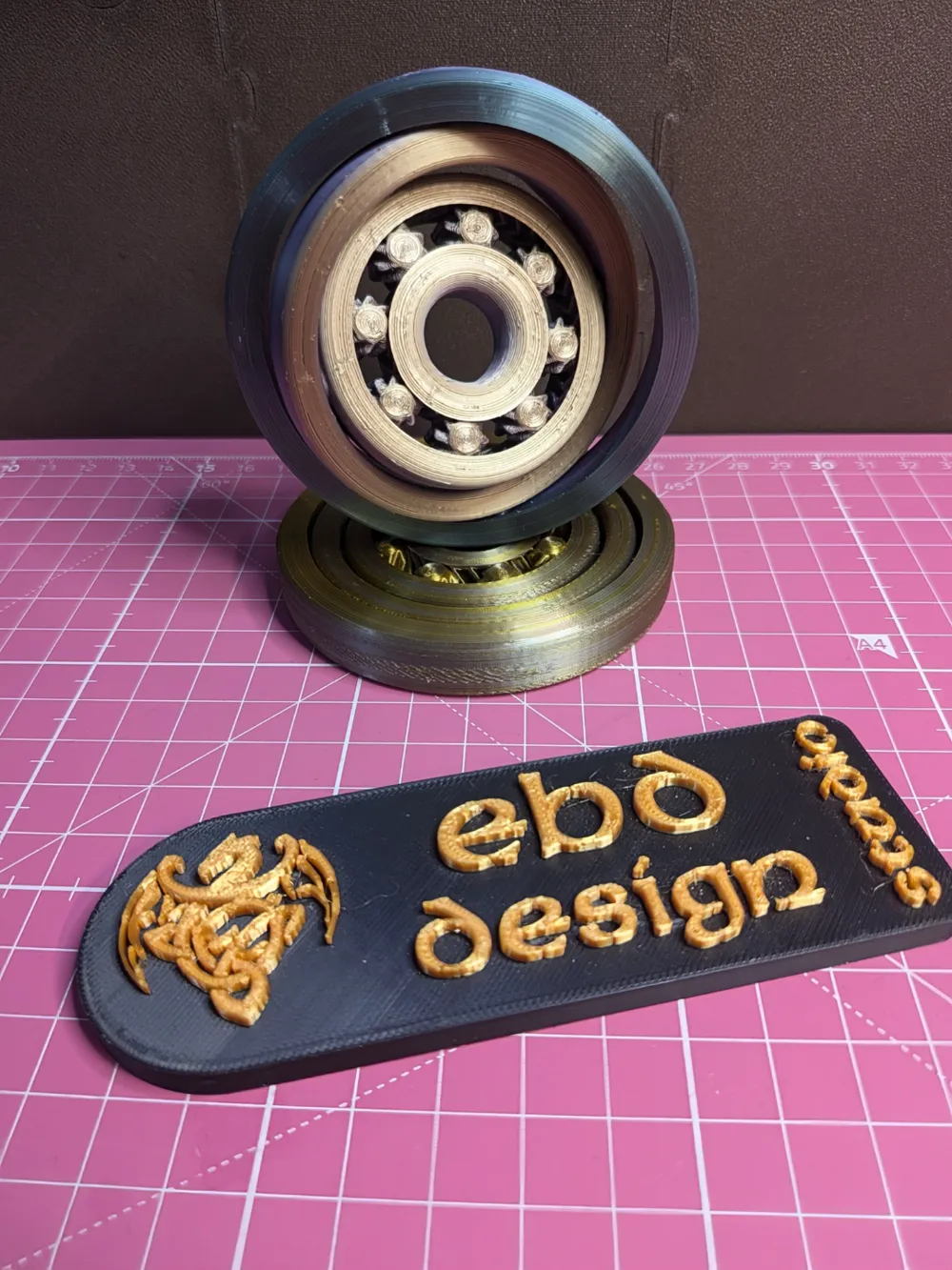 Gyroscopic Fidget Spinner by EBD Design Studio MakerWorld: Download ...