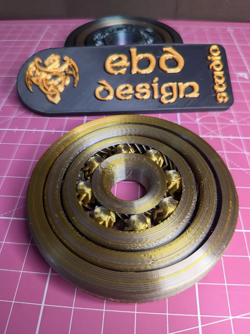 Gyroscopic Fidget Spinner by EBD Design Studio MakerWorld: Download ...