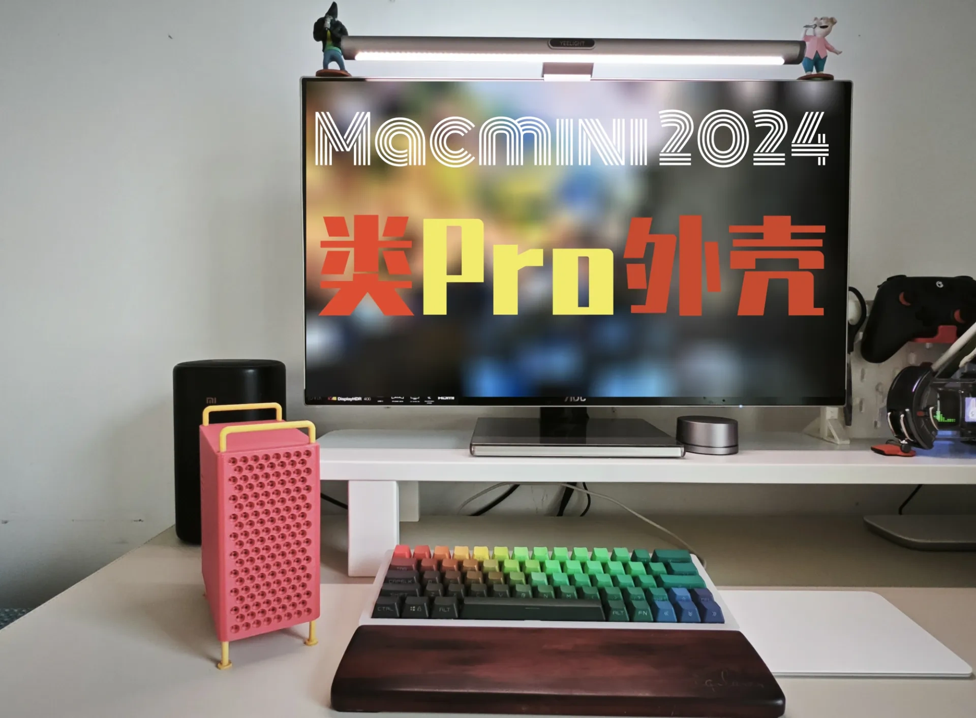 Mac mini m4 Mock Mac Pro Enclosure (with Dust Module) by user ...