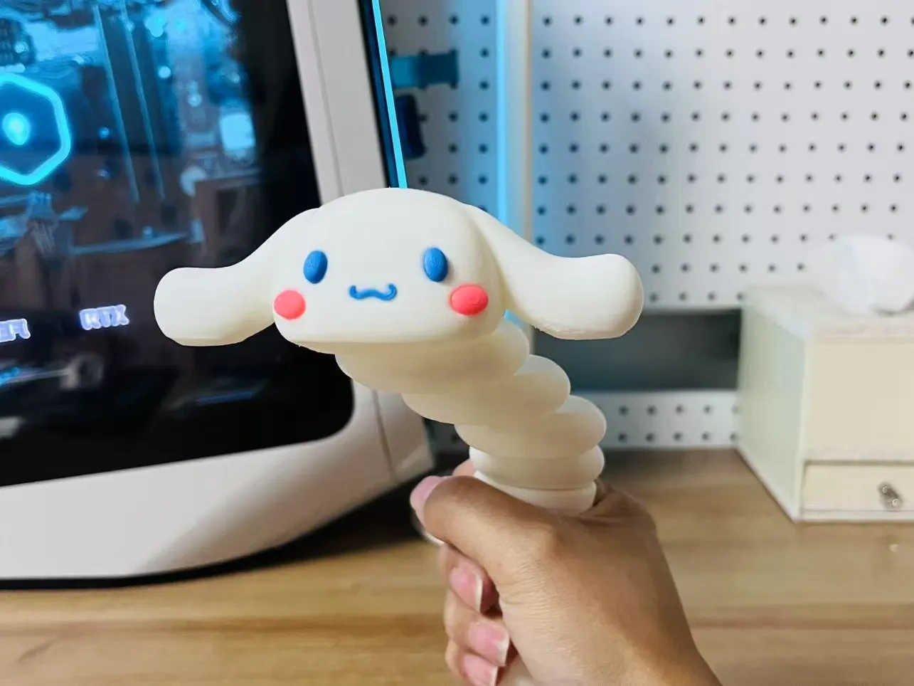 Cinnamoroll Twisting Snake Toy (Separate Parts Print) by 火宅 - MakerWorld