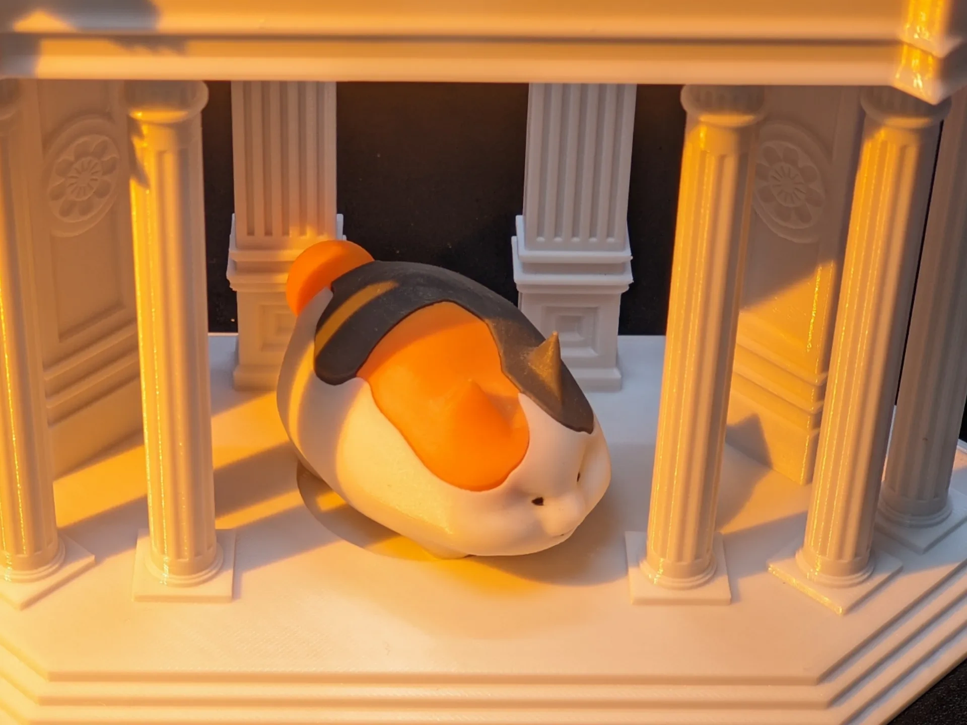 [FF14]Final Fantasy XIV Fat Cat Minion by 桃雾 - MakerWorld