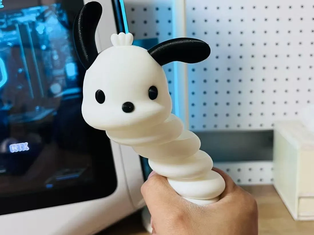 Pacha Dog Wobble Snake Toy (Separate Parts Print) by 火宅 - MakerWorld