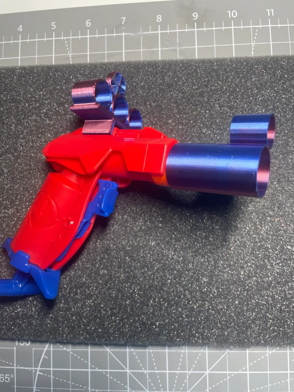 Muzzle and Dart Holder for Nerf Connect 4 by fin=D - MakerWorld