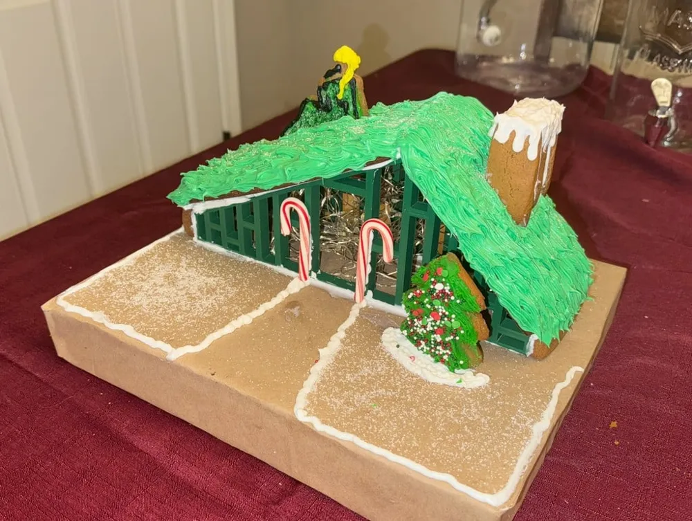 Taylor Swift Folklore Cabin Gingerbread House by matttheamateur ...