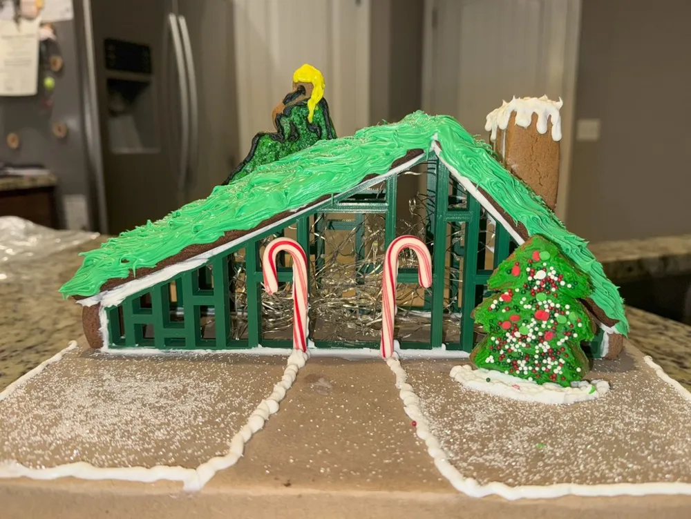 Taylor Swift Folklore Cabin Gingerbread House by matttheamateur ...