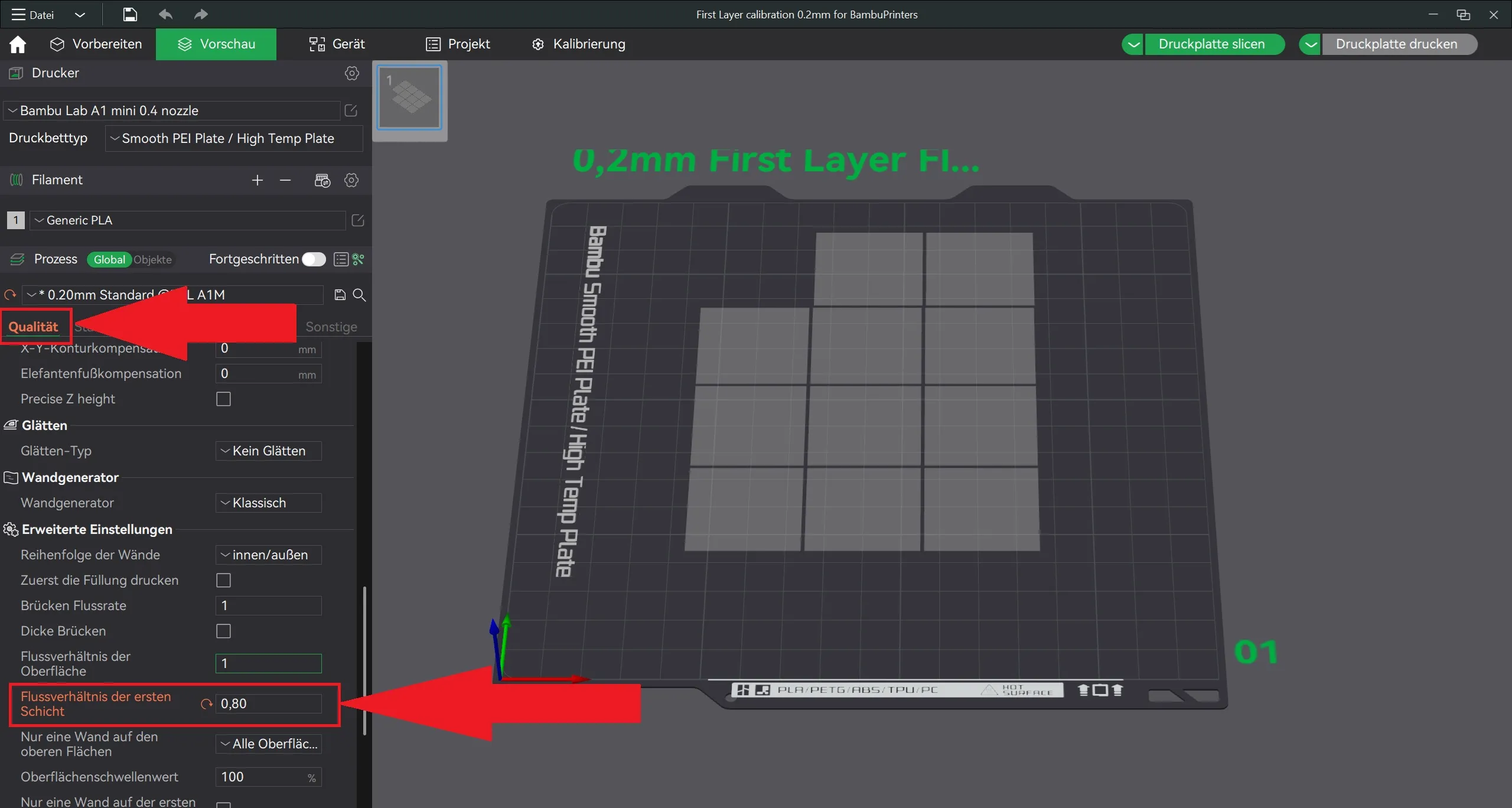 First Layer calibration - perfect Flow Test! - Free 3D Print Model ...
