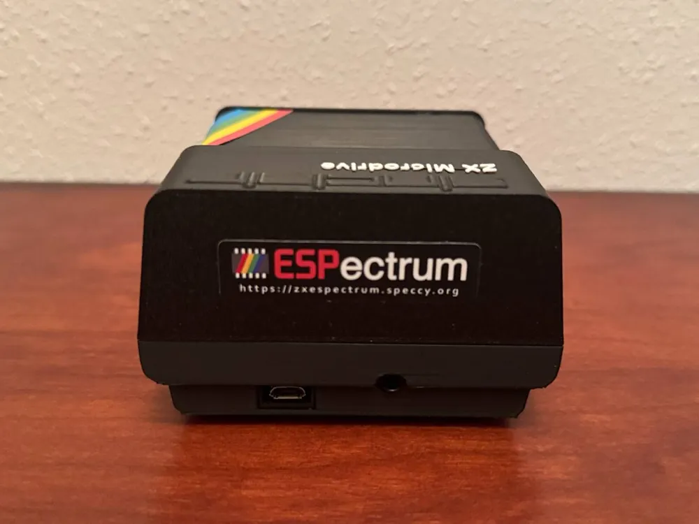 ESPectrum Microdrive Case Remixed by Jose - MakerWorld