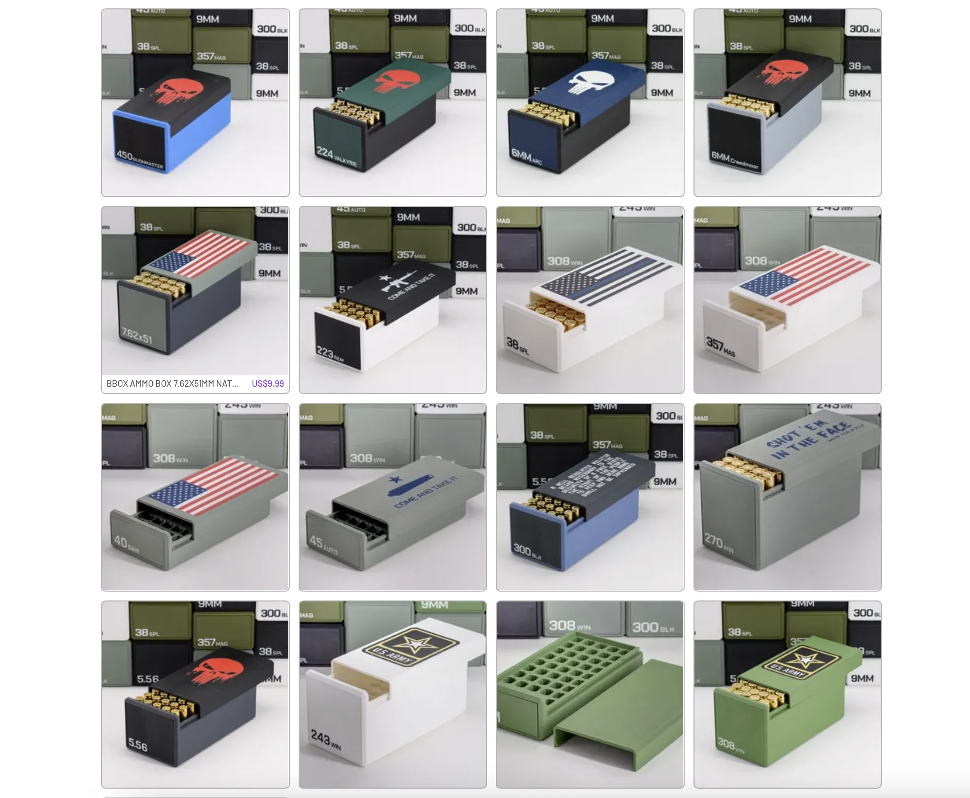 Ammo Box 5.56 20 rounds Ammunition Storage Ammo by ildarcheg - MakerWorld