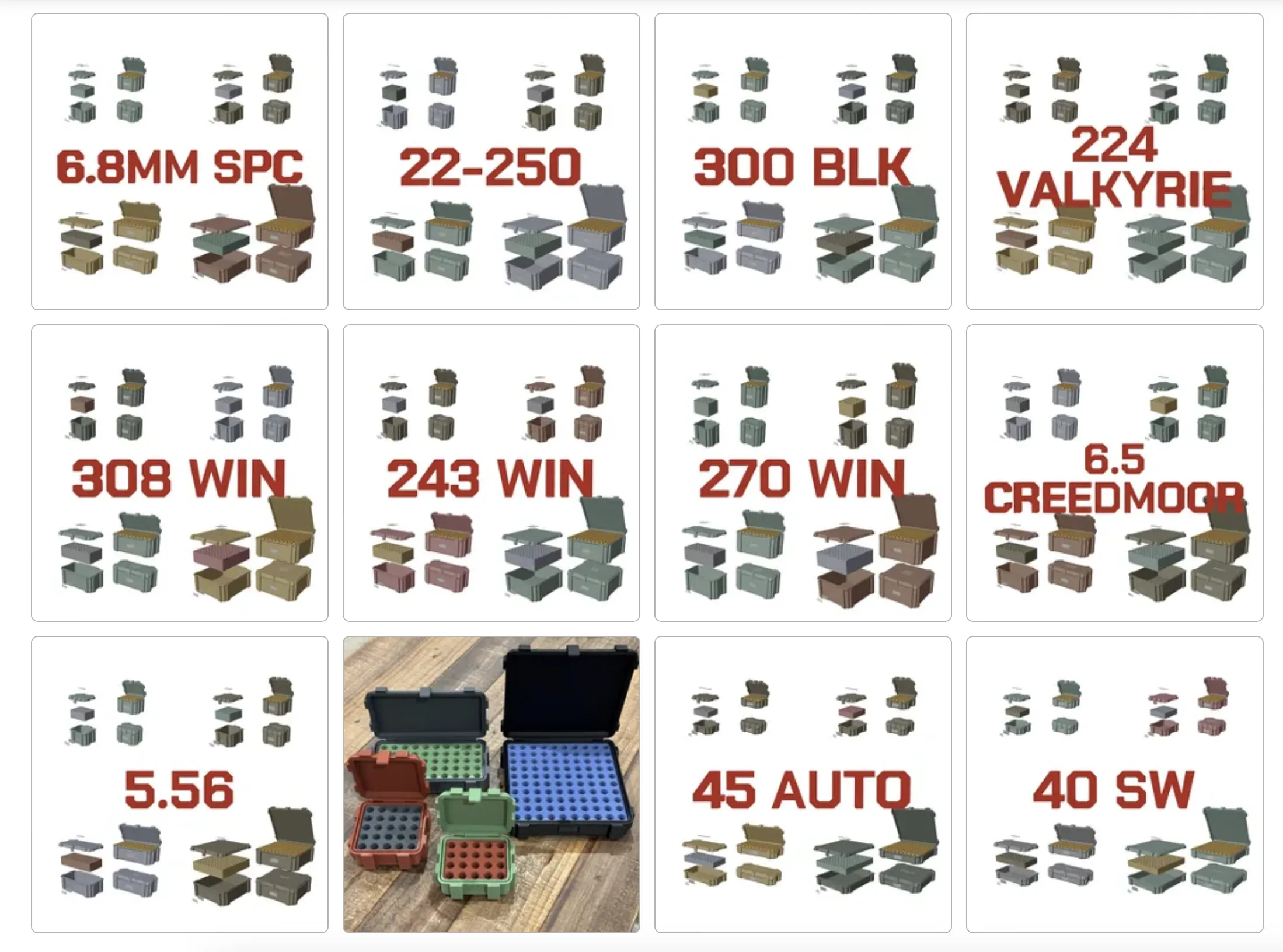 Ammo Box 5.56 20 rounds Ammunition Storage Ammo by ildarcheg - MakerWorld