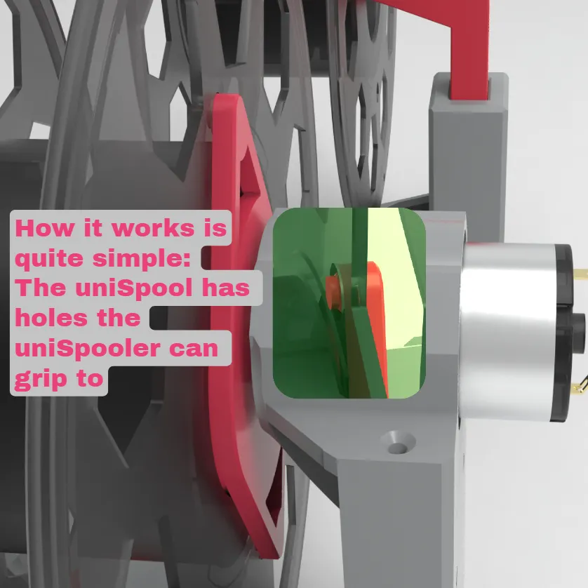 The uniSpooler - motorized filament spool winder by extrawitz ...