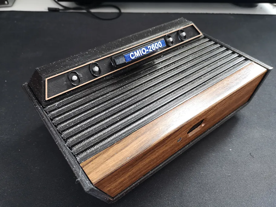 Atari style Raspberry Pi case by Mark_McQ MakerWorld: Download Free 3D Models