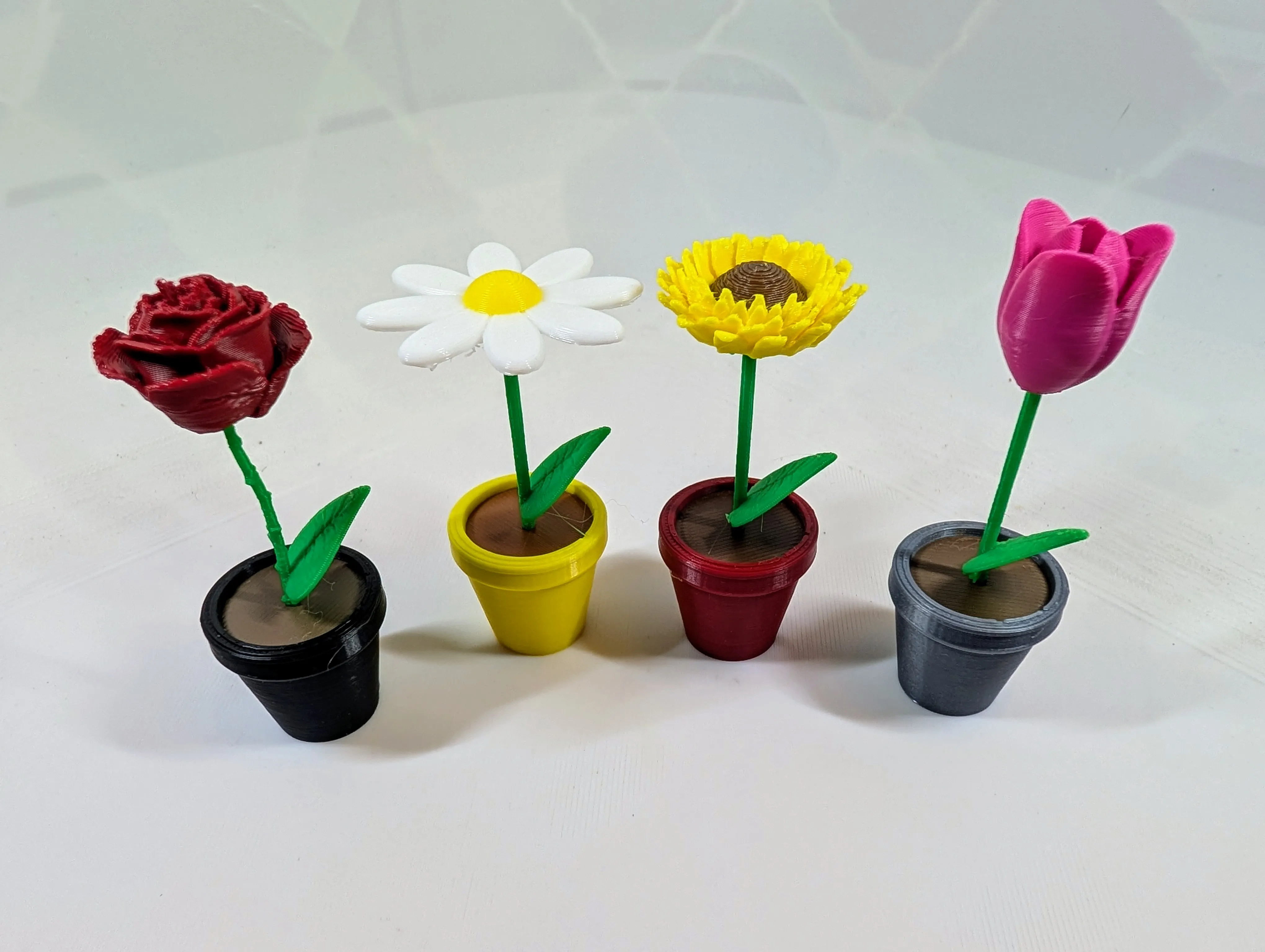 Cute Little Desk Flower (Sunflower) by sidbarret007 - MakerWorld