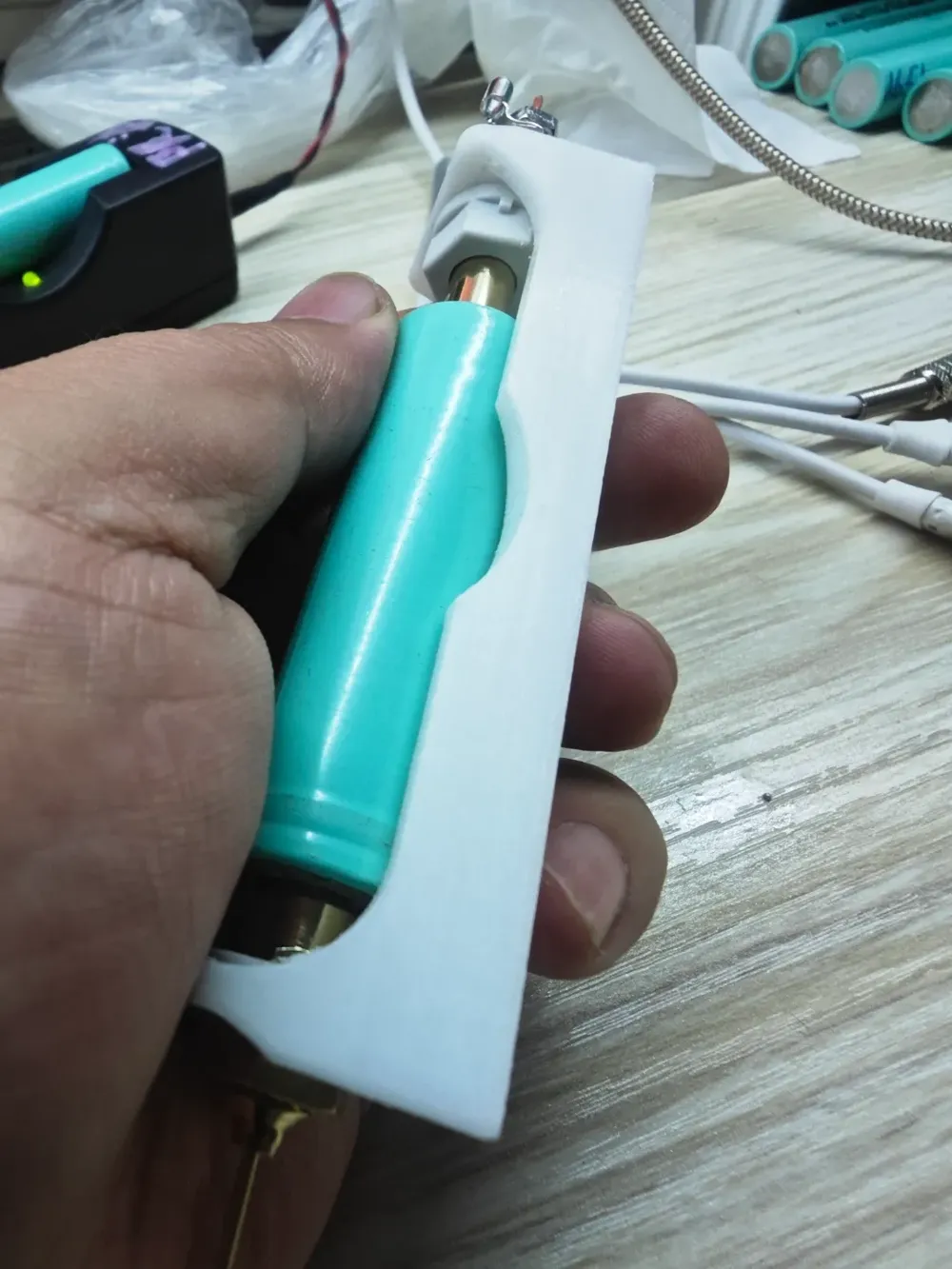 18650 Battery Holder Test Fixture by 90 - MakerWorld