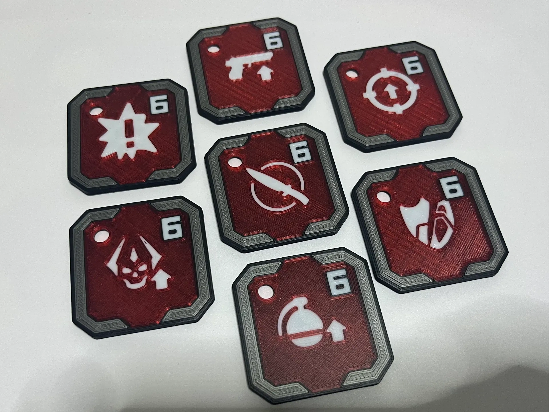 CSOL Tier 6 Accessory Pendant - Red by 白星理 - MakerWorld