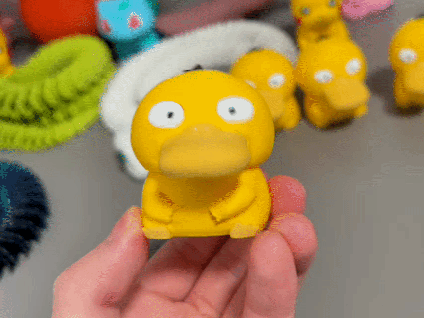 Pokémon Psyduck Spring Bobblehead Toy Stress Reliever by lengfeng ...