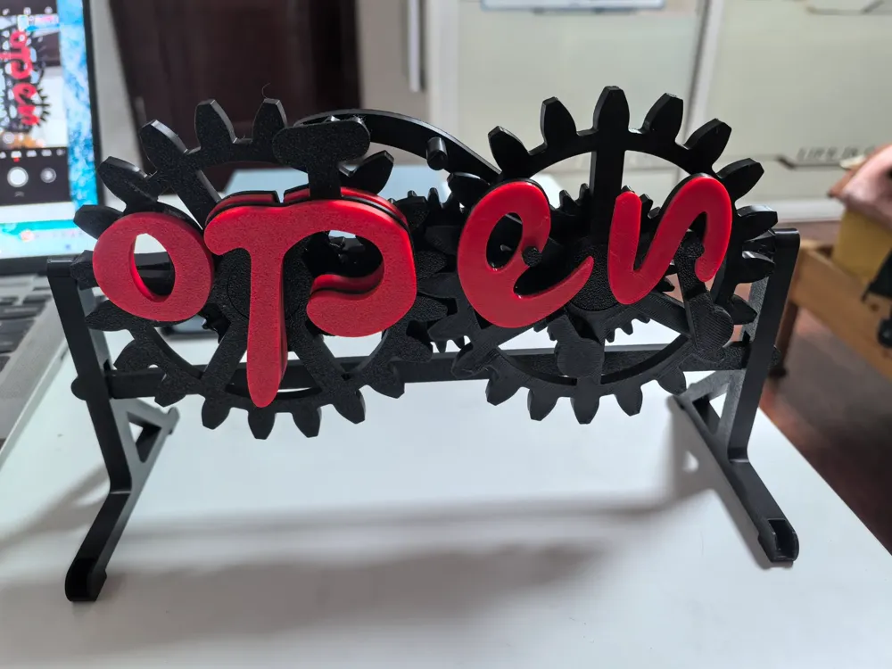 Open-Closed Converter Gear-Driven Business Sign, Open/Closed Gear ...