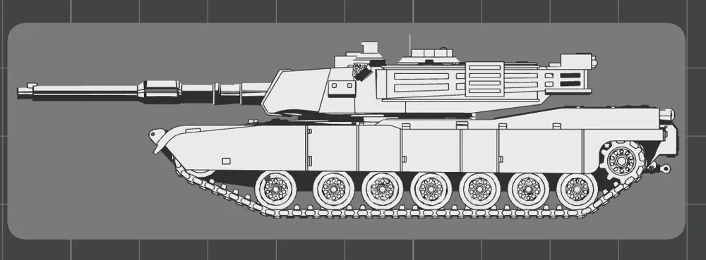 M1A2 Abrams by Sander Groen - MakerWorld