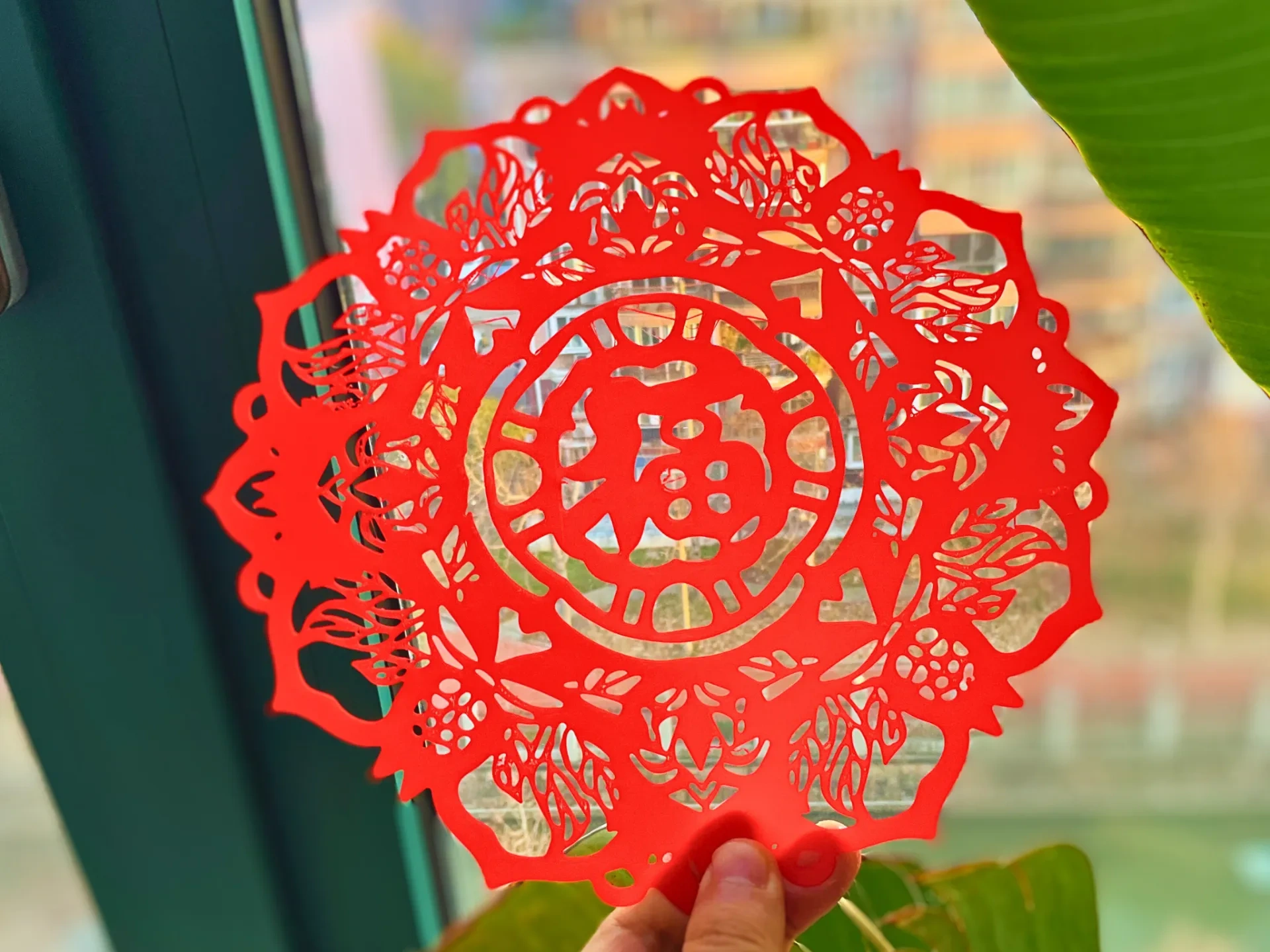 Full Garden Chinese paper-cut window decorations, suitable for ...